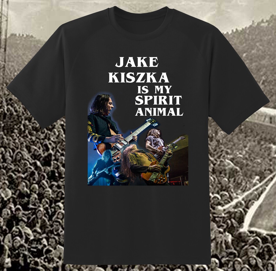 Jake Kiszka GVF Spirit Animal Tribute Shirt Handmade - Etsy