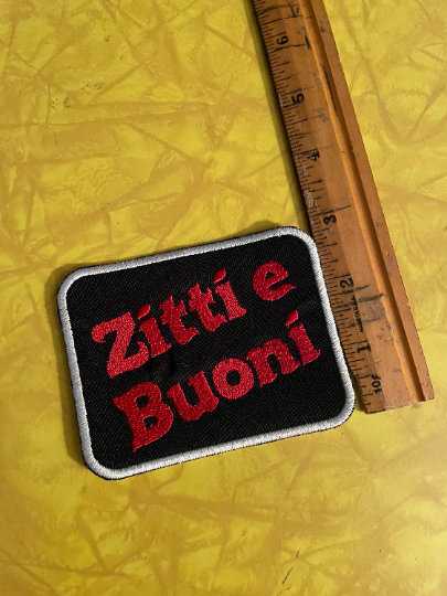Zitti E Buoni Maneskin Tribute Patch Handmade - Etsy Canada