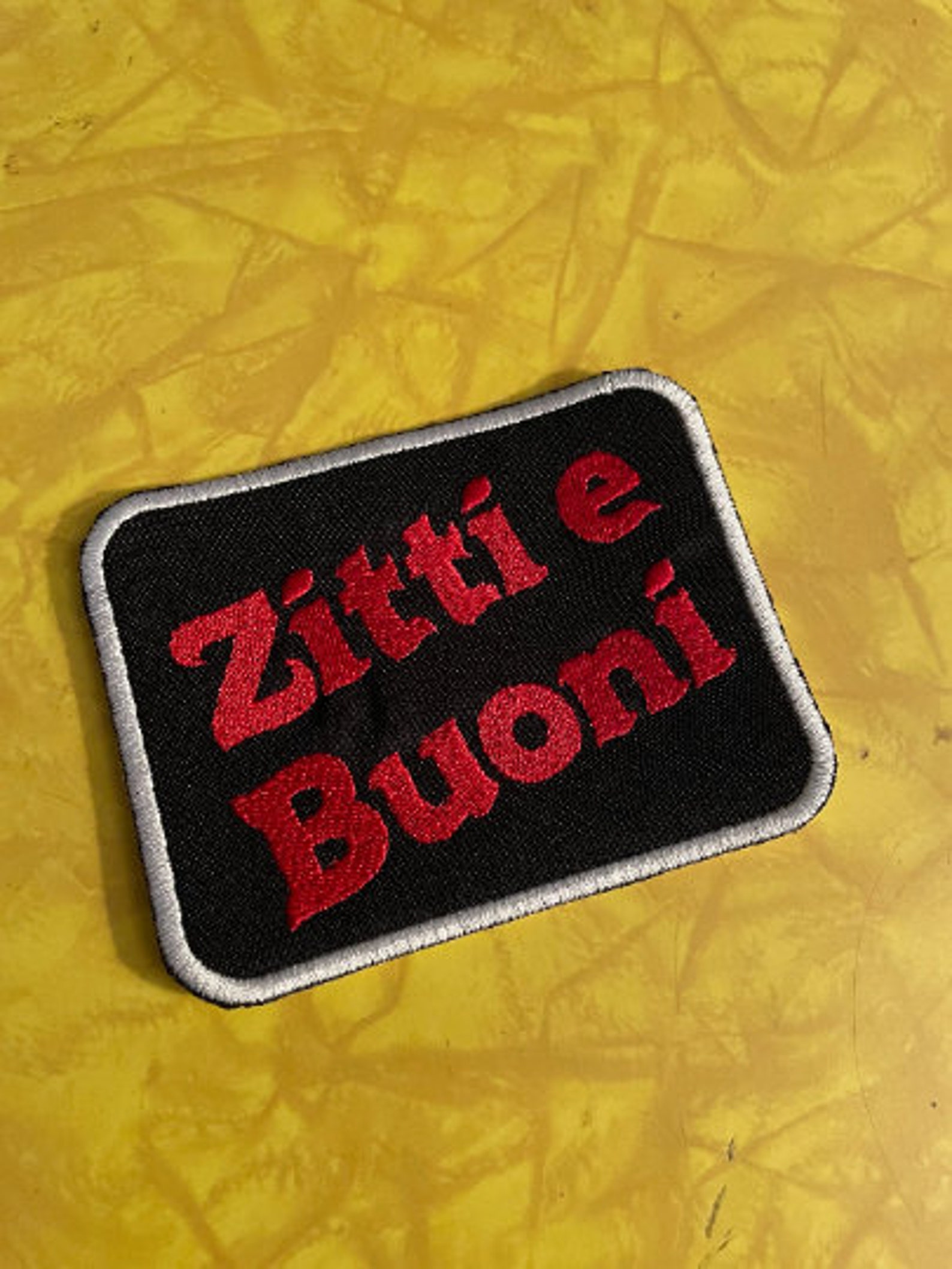 Zitti E Buoni Maneskin Tribute Patch Handmade - Etsy