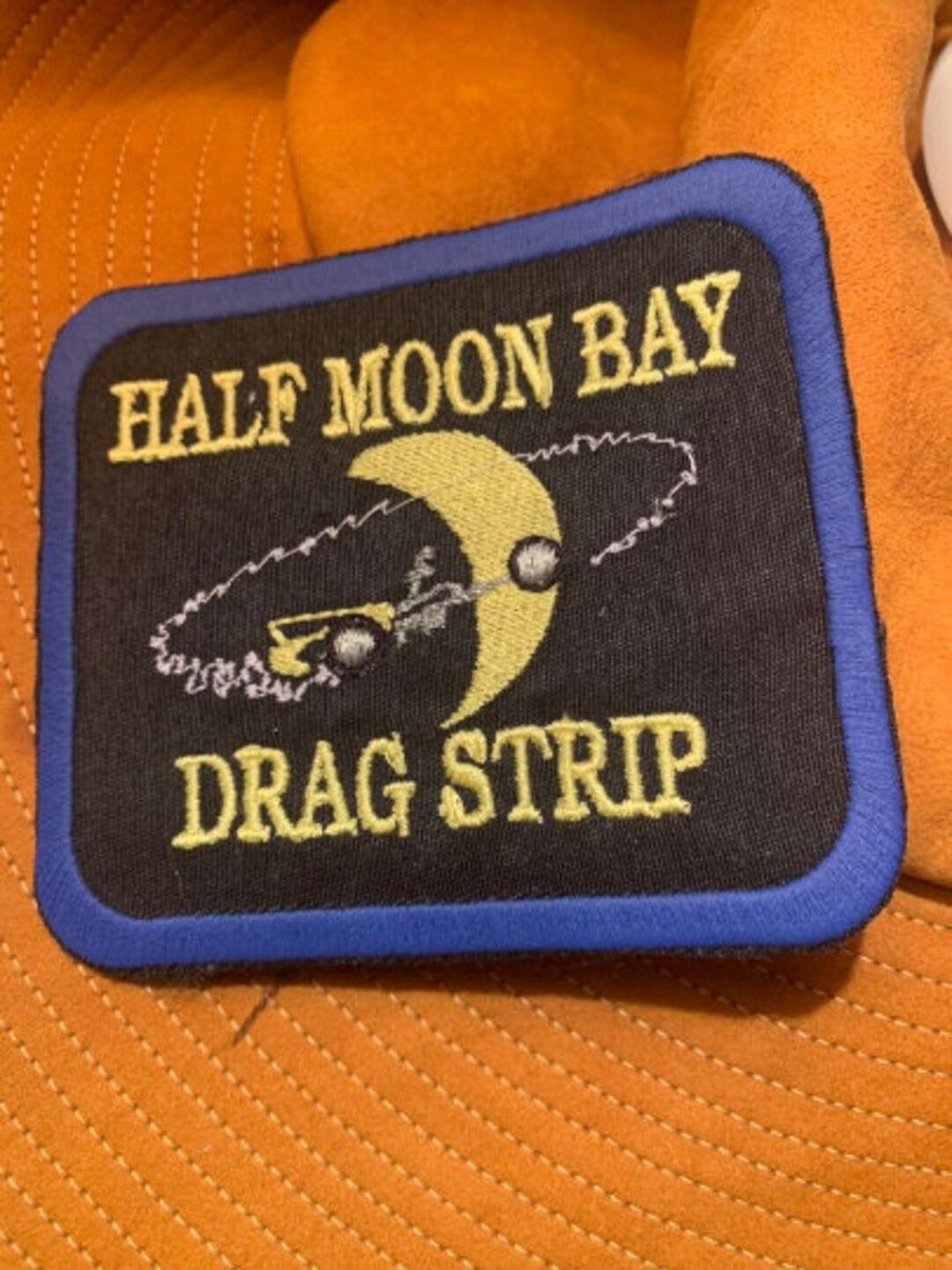Half Moon Bay Dragstrip Tribute Patch Handmade - Etsy