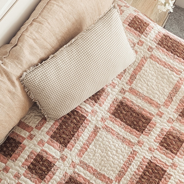 Plaid Quilt - Etsy