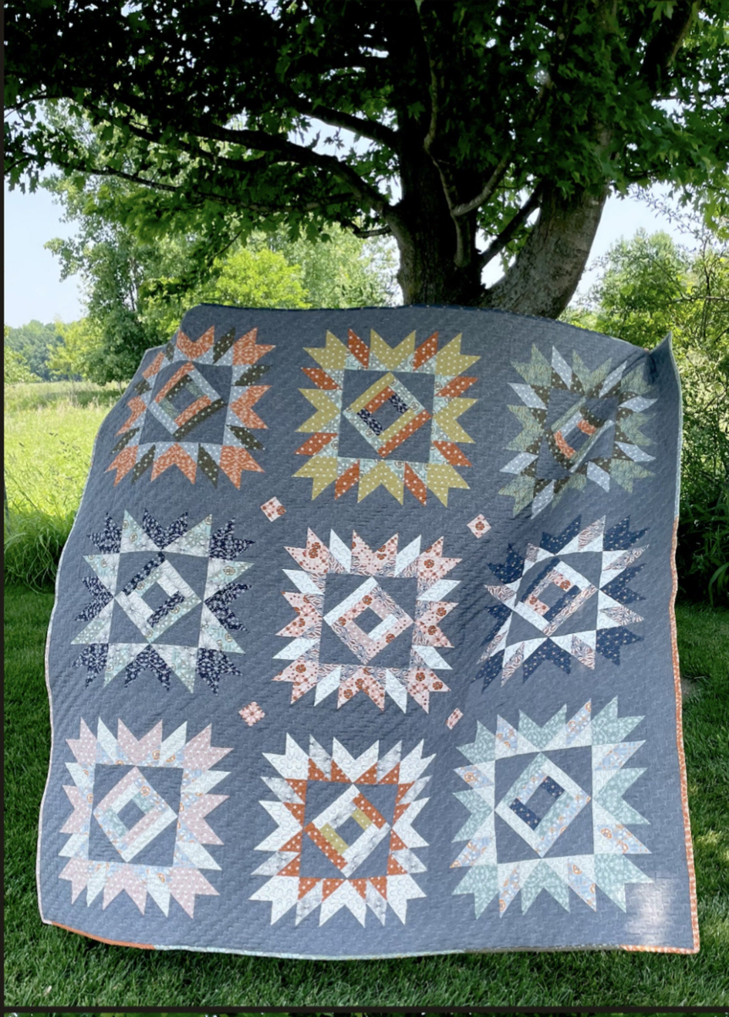 Sonora Star Quilt Pattern: Modern Fat Quarter Design (PDF Pattern) - Etsy