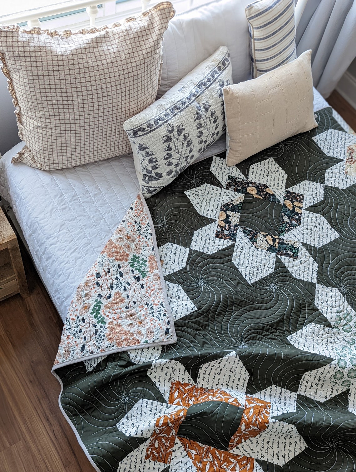 Bungalow Blooms Quilt PDF Pattern | Etsy