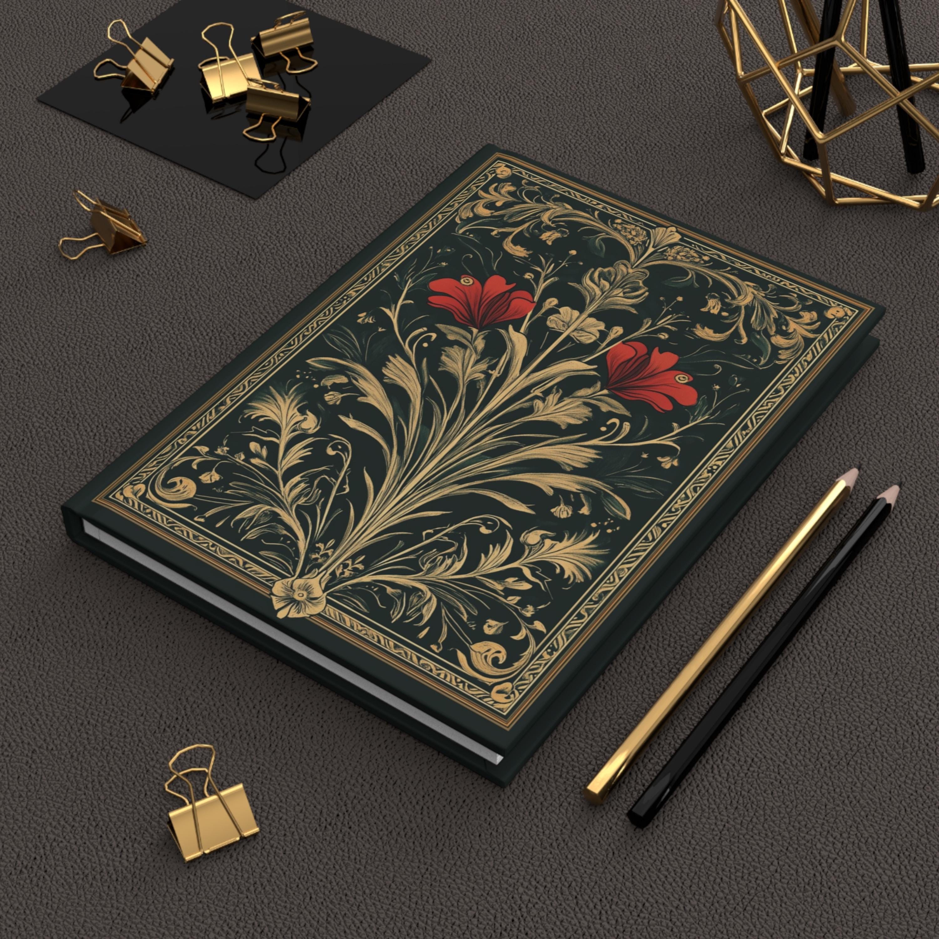 Floral Art Nouveau Notebook Vintage Journal Diary Gift - Etsy