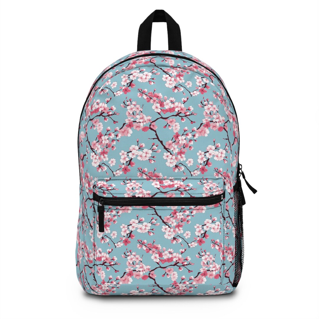 Cherry Blossom Backpack Floral Bag Cherry Backpack for Her Laptop ...