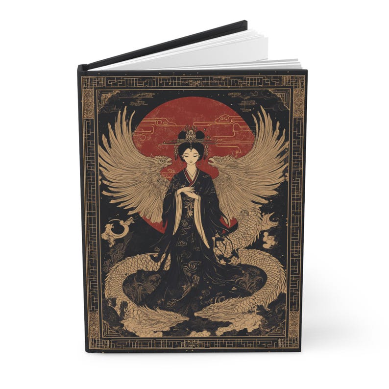 Chinese Art Notebook Chinese Woman Journal Elegant China Lover Gift - Etsy