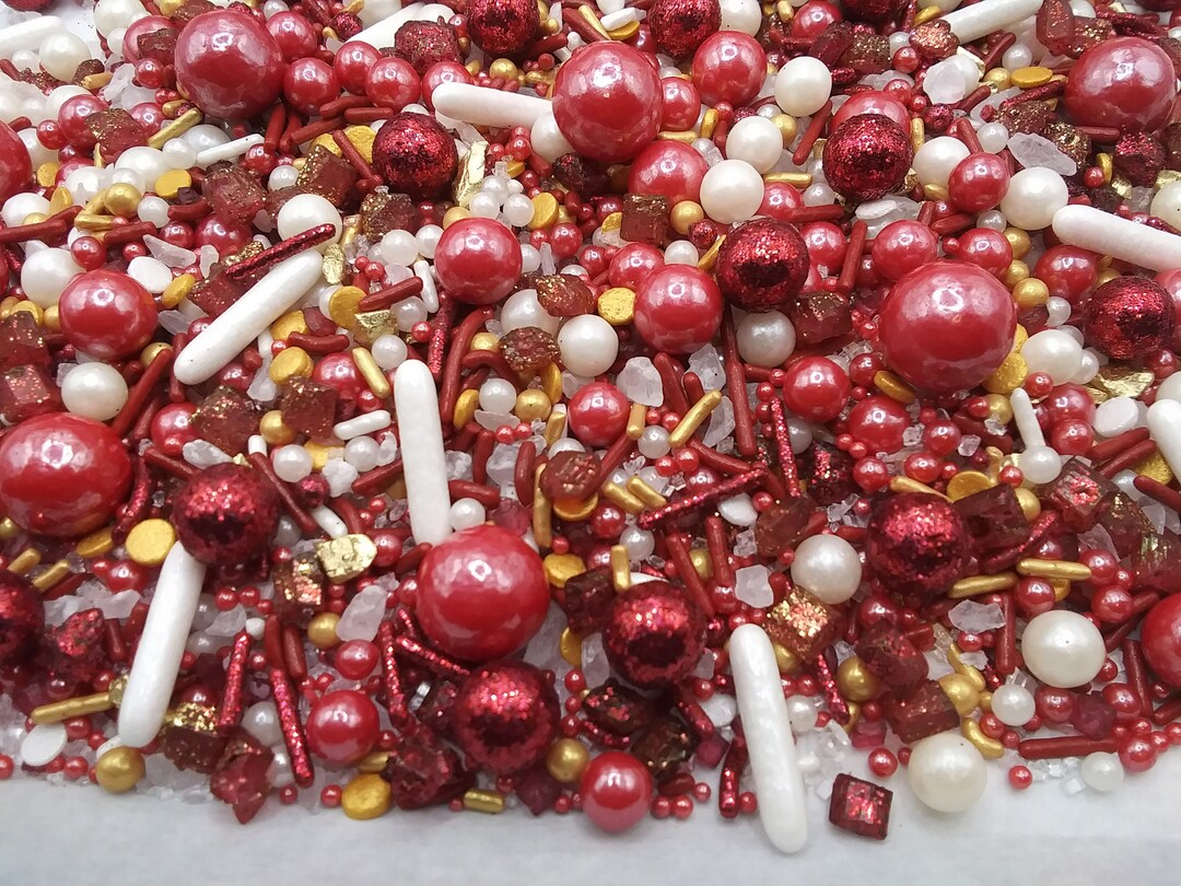 Fine as Wine Burgundy Luxe Sprinkles 3 1/2 Oz. - Etsy