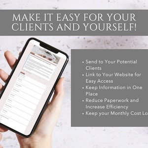 Editable Social Media Manager Client Intake Form Template, Freelance ...