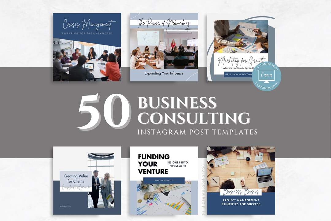 50 Business Consulting Instagram Post, Business Consultant Social Media ...