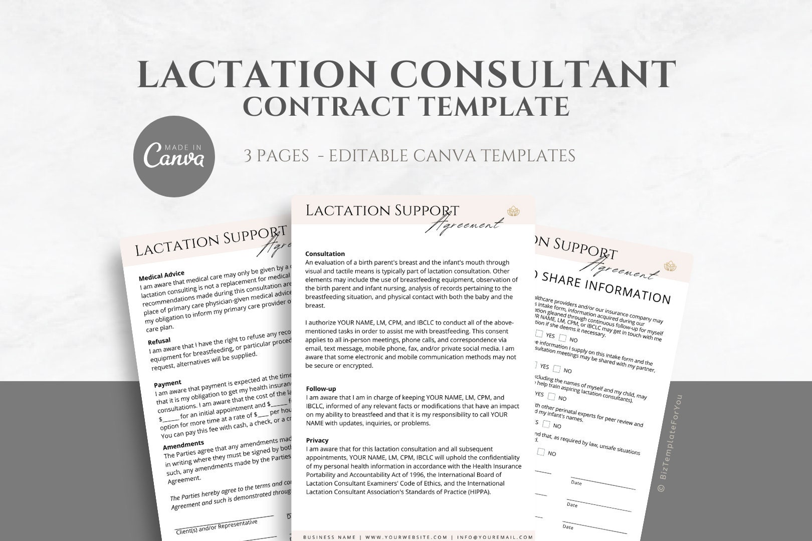 Shared Service Agreement Template