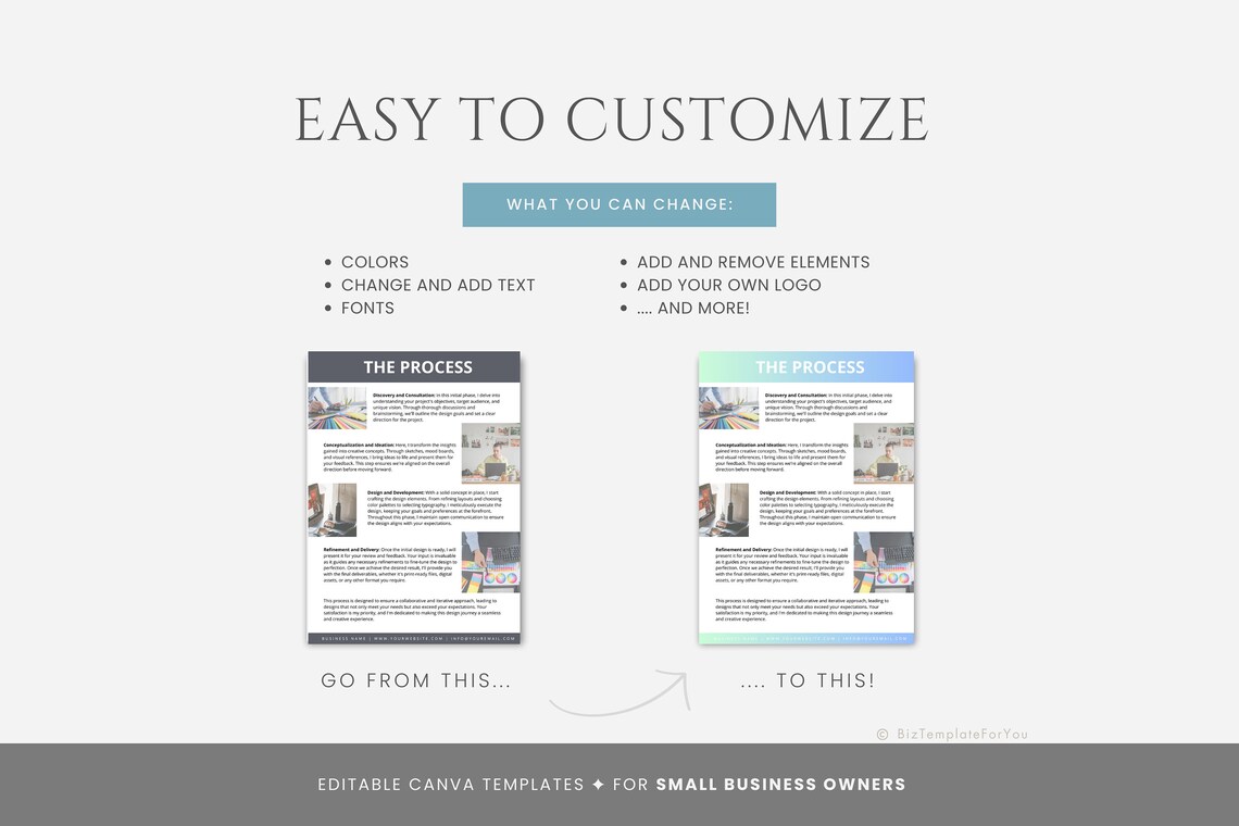 Editable Graphic Designer Proposal Template, Graphic Design Service ...