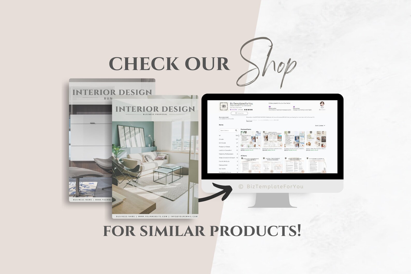 Editable Interior Design Contract Template, Interior Designer Service ...