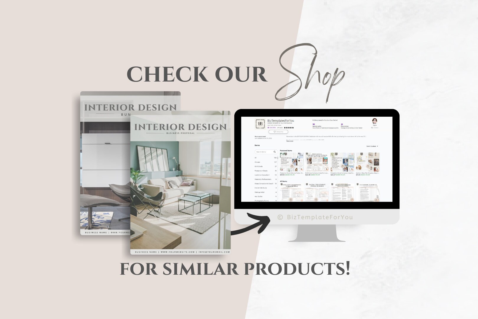 Editable Interior Design Contract Template, Interior Designer Service ...