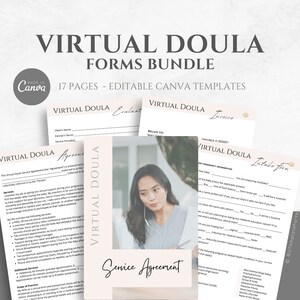 Editable Virtual Doula Contract Template, Intake Forms and Evaluation ...