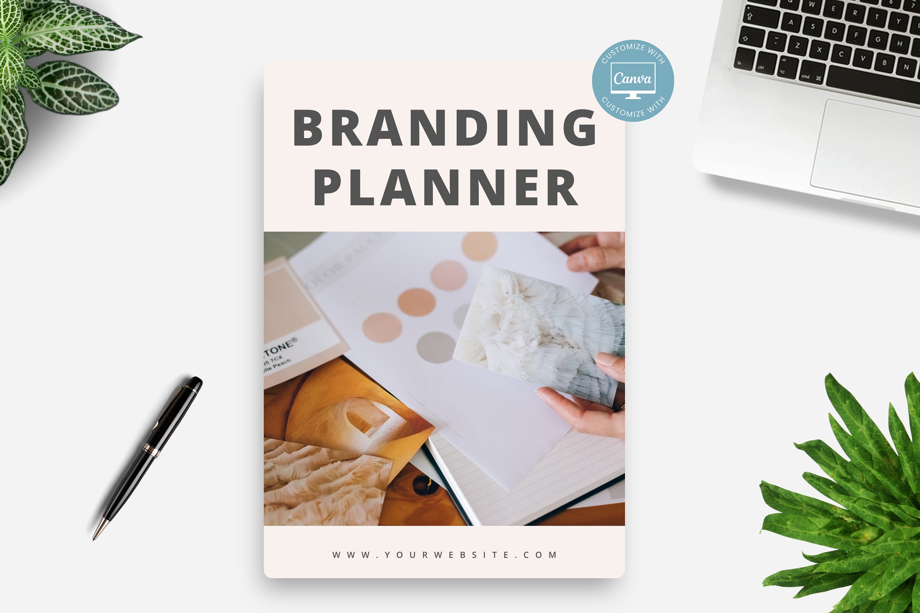 Editable Branding Planner Template, Brand Strategy Workbook, Business ...