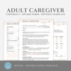 Editable Labor Partner Cheat Sheet Template, Birth Partner Info Sheet ...