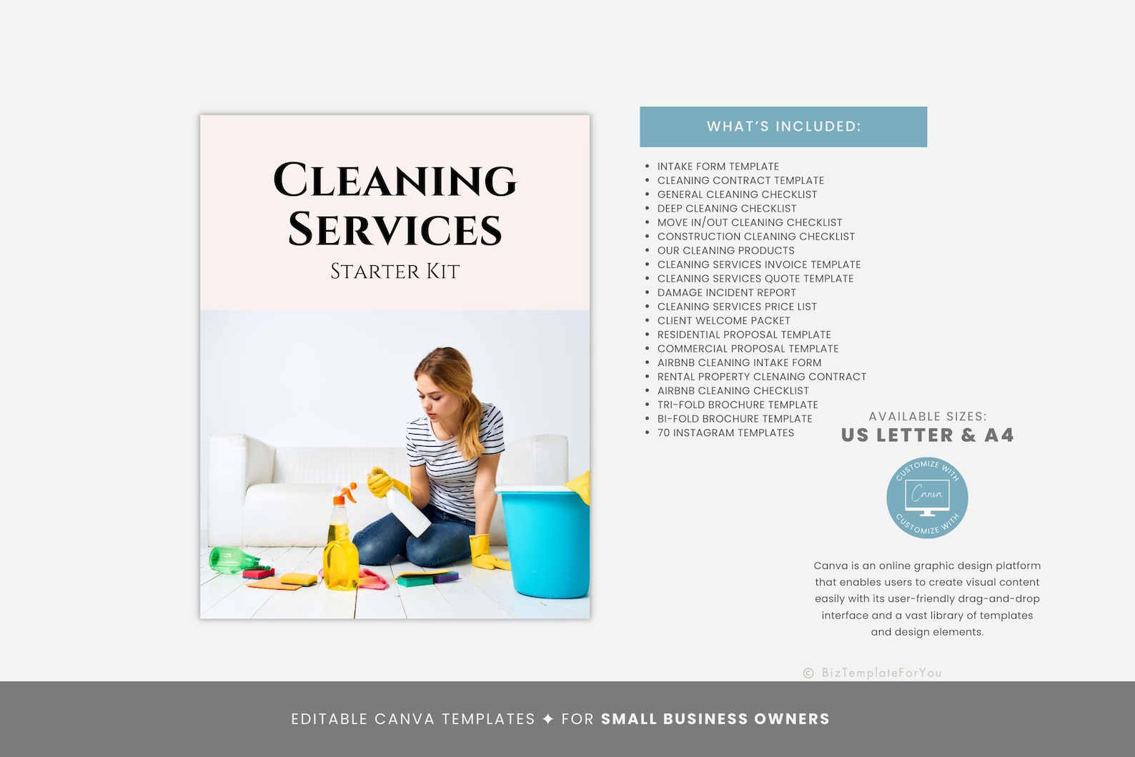Editable Cleaning Business Starter Kit - All Cleaning Business ...
