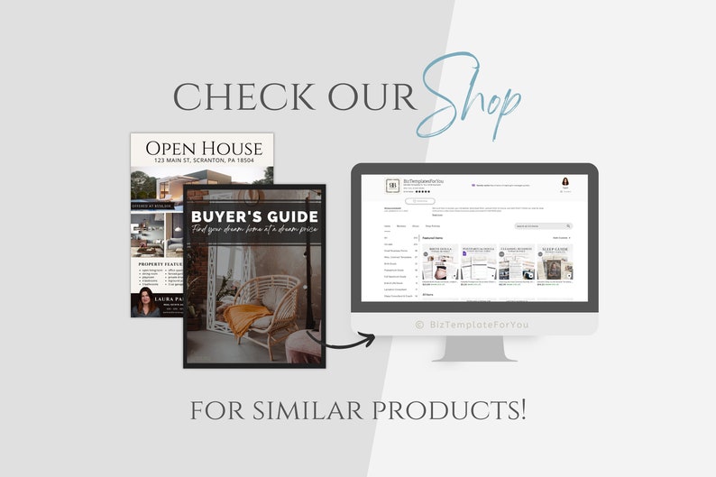 Open House Bundle - Welcome Signs and Sign in Sheet Template, Real ...