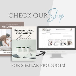 Editable Professional Organizer Client Assessment Checklist Template ...