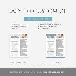 Editable Labor Partner Cheat Sheet Template, Birth Partner Info Sheet ...