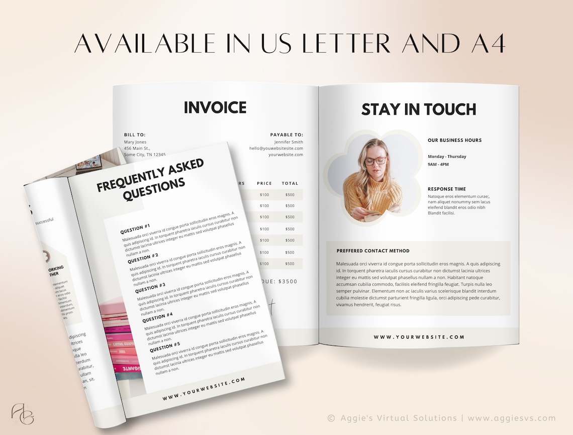 Editable Postpartum Doula Brochure Template Printable | Etsy