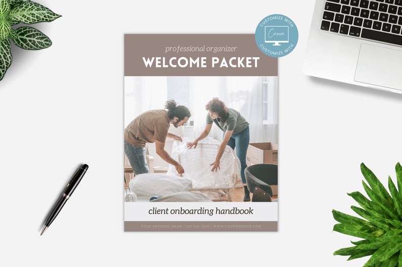 Editable Professional Organizer Client Welcome Packet Template, Home ...
