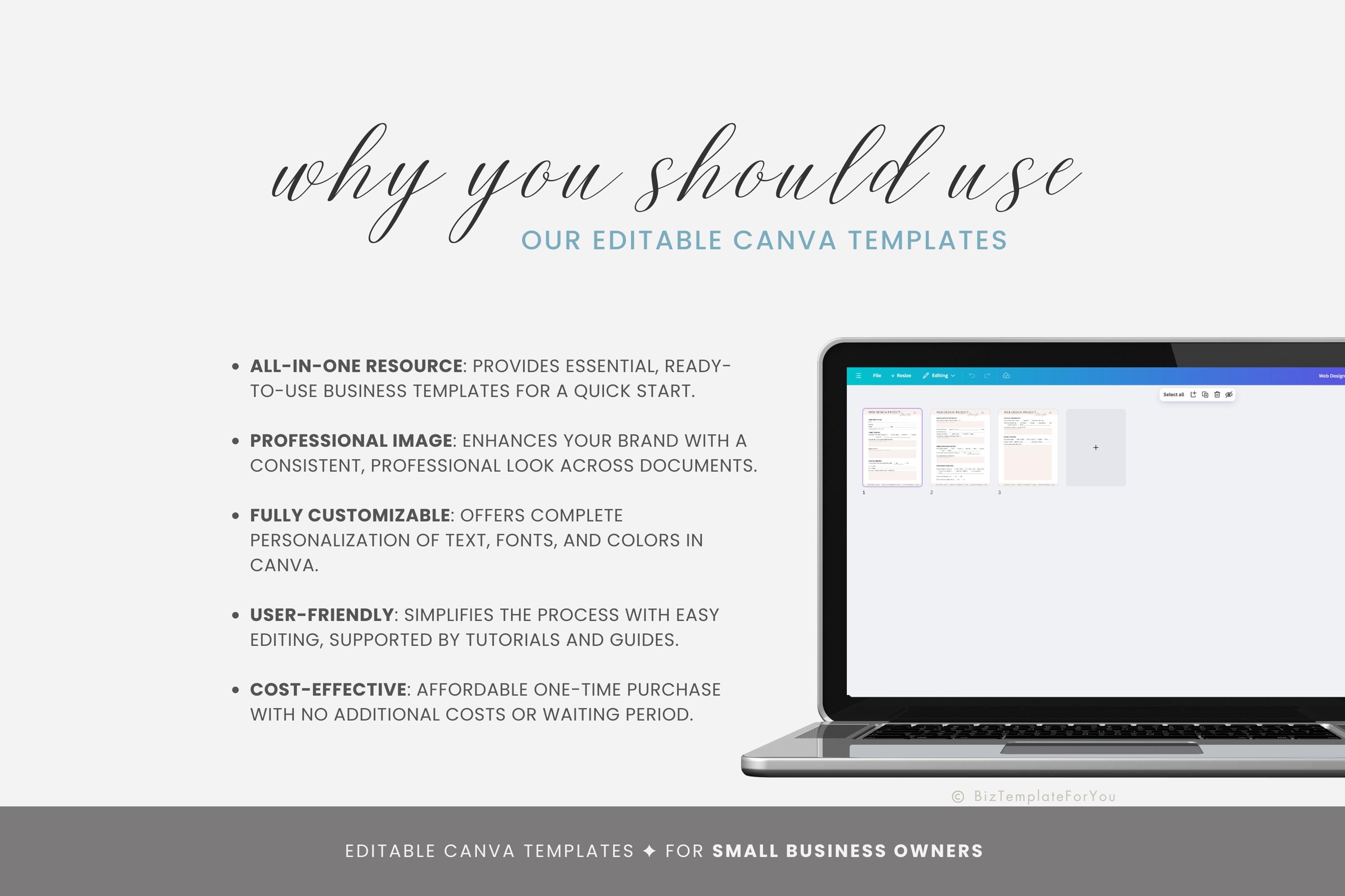 Editable Web Design Project Intake Form Template, Freelance Website ...