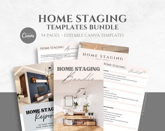 Editable Home Staging Checklist, Property Staging Checklist Template ...