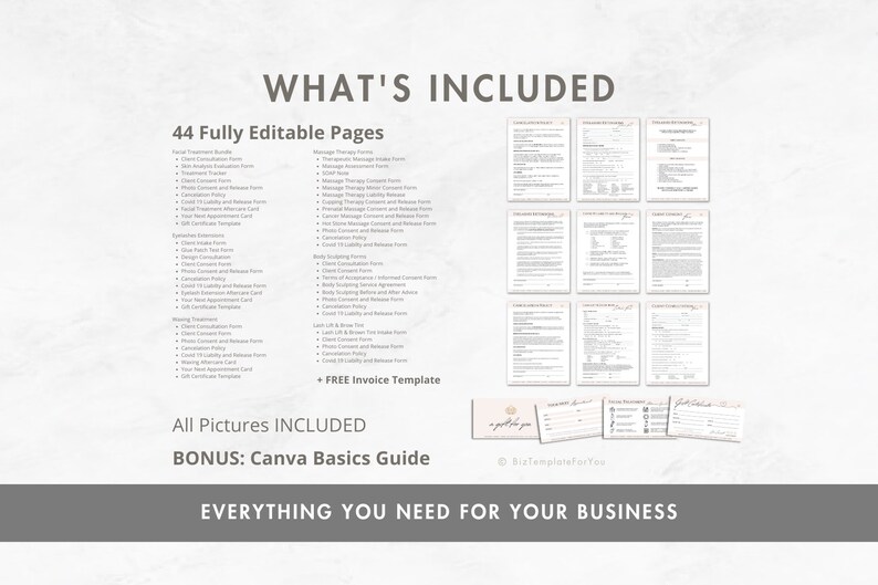 Editable Esthetician Forms Bundle Esthetician Template Intake - Etsy Editable Esthetician Forms Bundle Esthetician Template Intake - Etsy