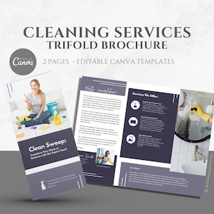 Cleaning Services Client Welcome Packet, Editable Client Onboarding ...