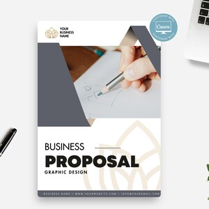 Editable Graphic Designer Proposal Template, Graphic Design Service ...