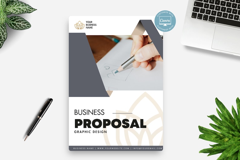 Editable Graphic Designer Proposal Template, Graphic Design Service ...