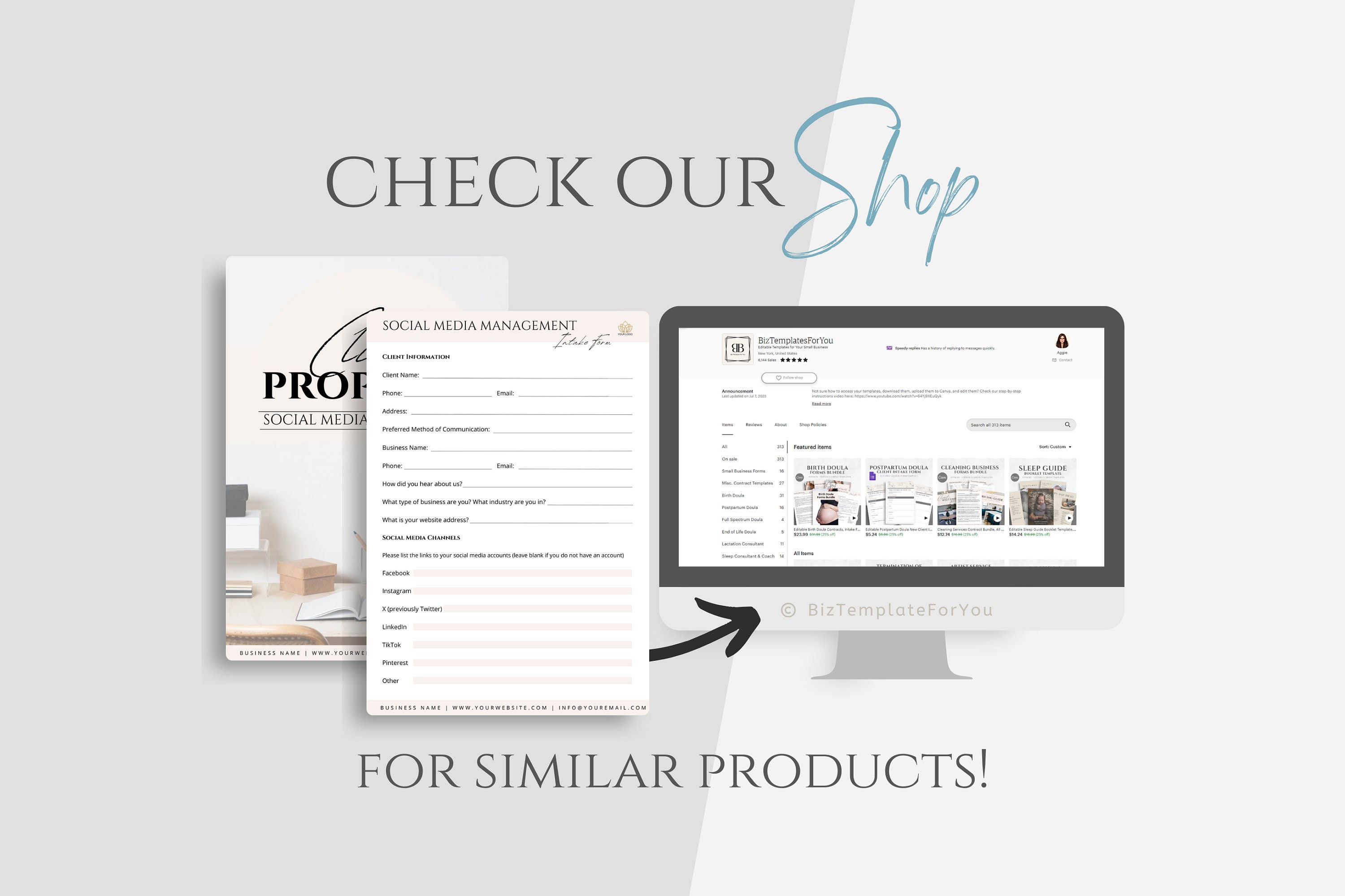 Editable Social Media Manager Starter Kit, Including Contract ...