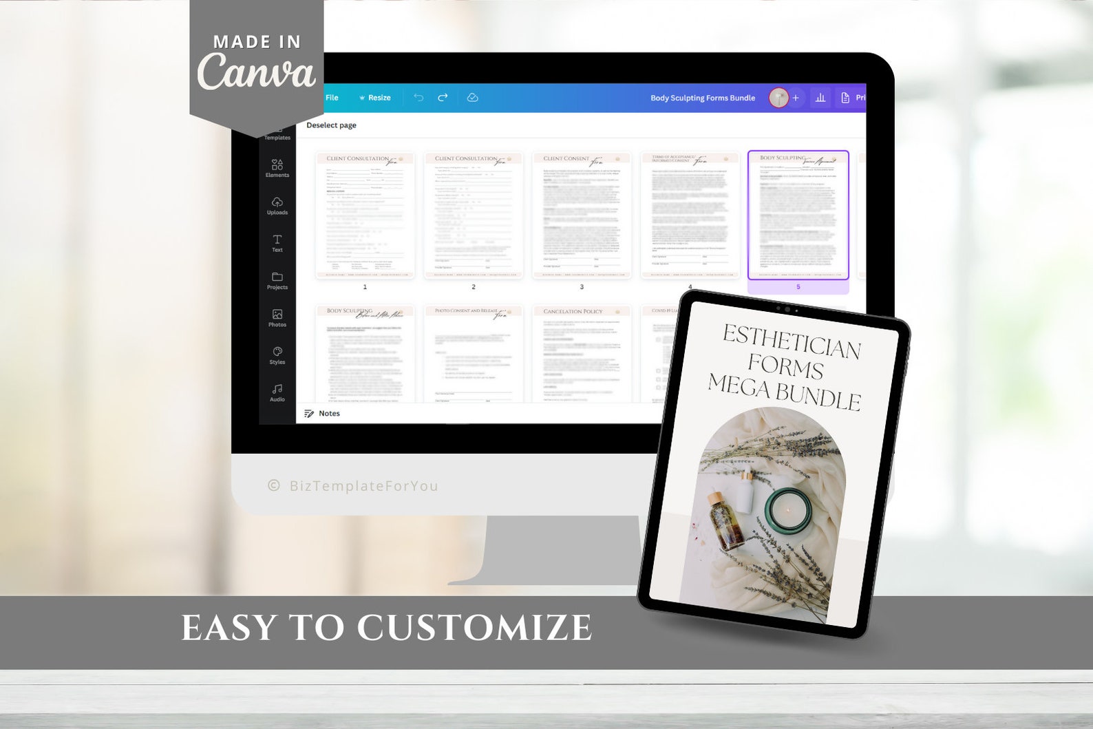 Editable Esthetician Forms Bundle Esthetician Template Intake - Etsy