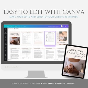 Editable Lactation Consultant Business Starter Kit, All Lactation ...