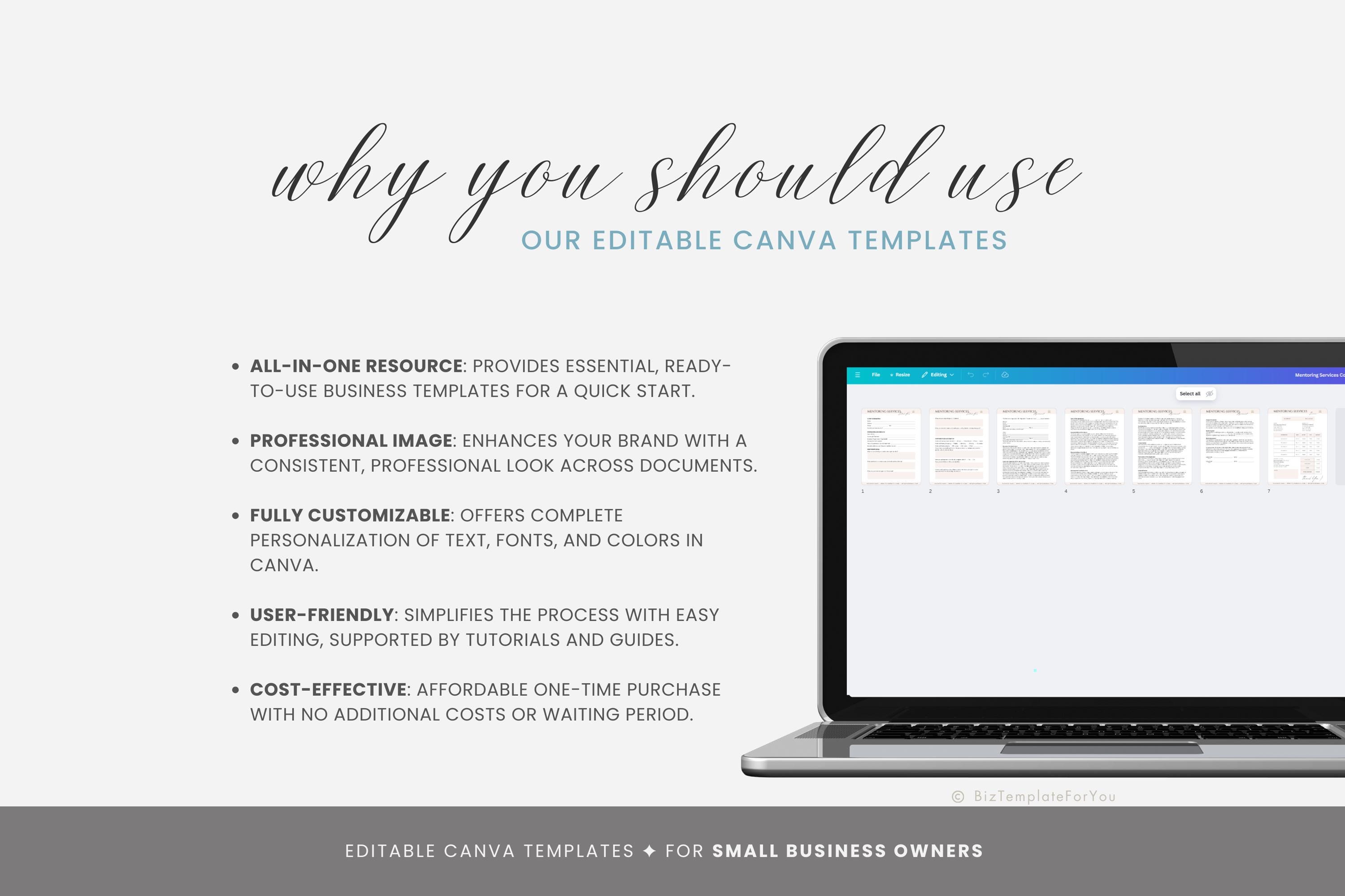 Editable Mentoring Contract Template, Mentorship Agreement, Intake Form ...