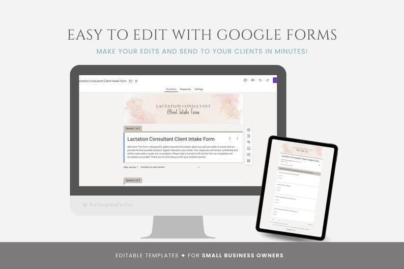 Editable Lactation Consultant Client Intake Form Template ...