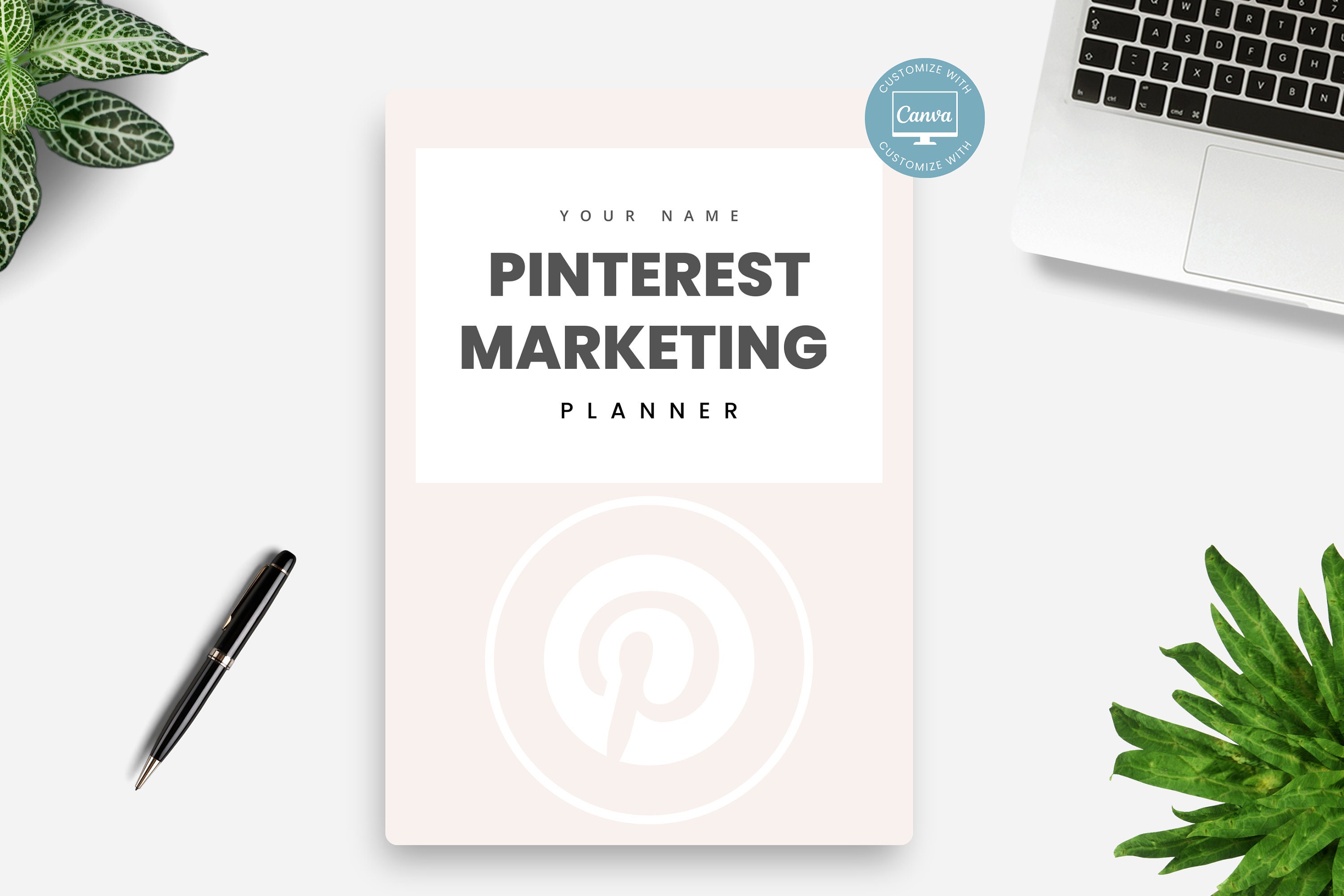 Editable Pinterest Content Planner Template, Social Media Strategy ...