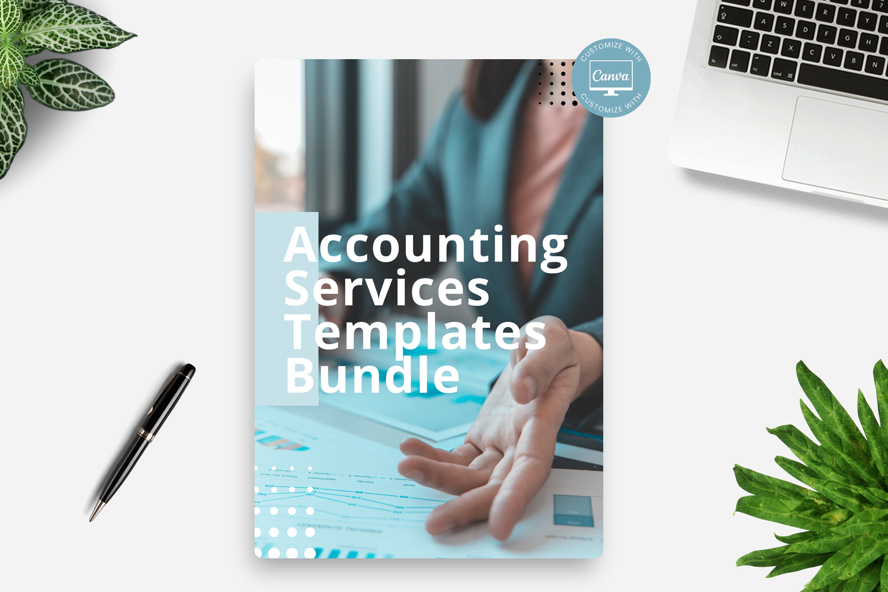 Editable Accounting Services Templates Bundle, Freelance Accountant ...