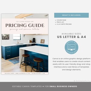 Editable Cleaning Services Price List, Cleaning Business Pricing Guide ...