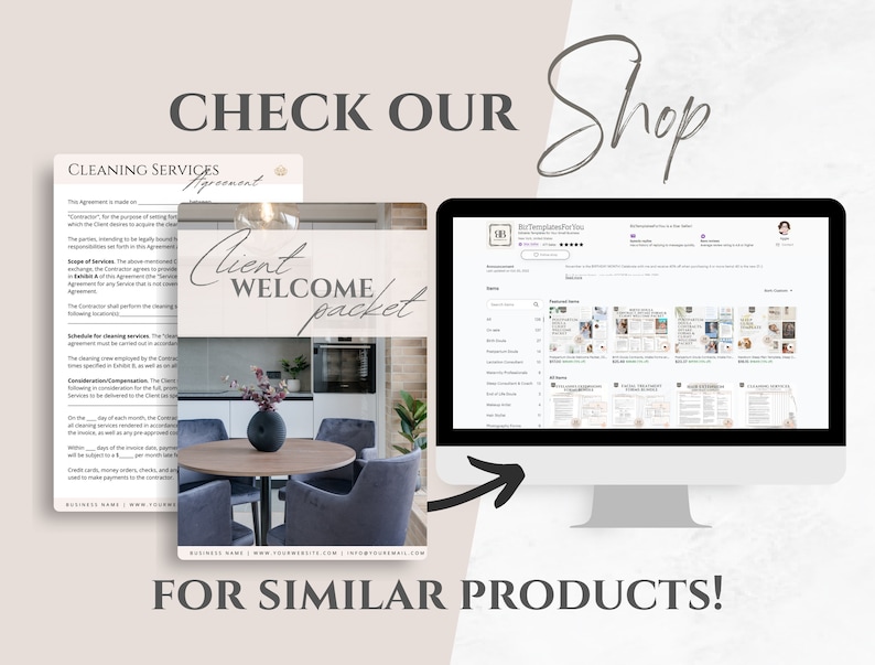 Editable Cleaning Business Starter Kit All Cleaning Business - Etsy