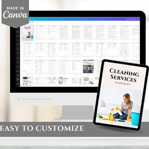 Editable Cleaning Business Starter Kit All Cleaning Business Templates ...