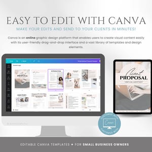 Editable Virtual Assistant Proposal Template, VA Service Pitch Document ...