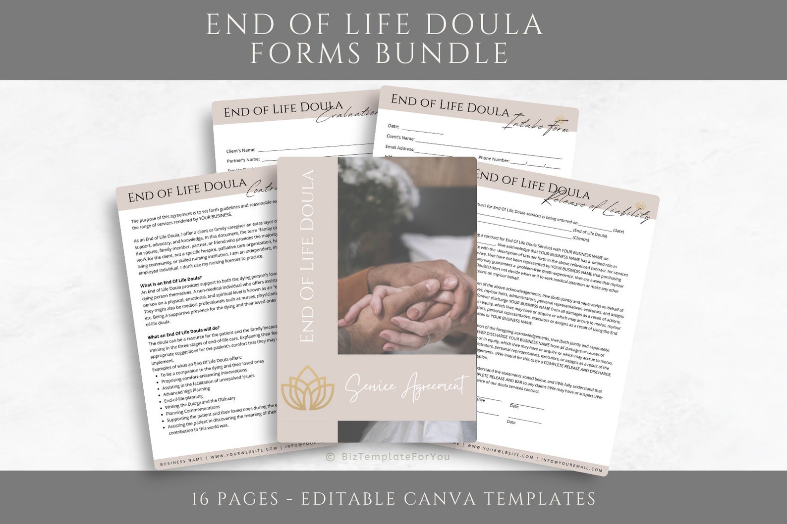 Editable End of Life Doula Contract Template Intake Forms - Etsy