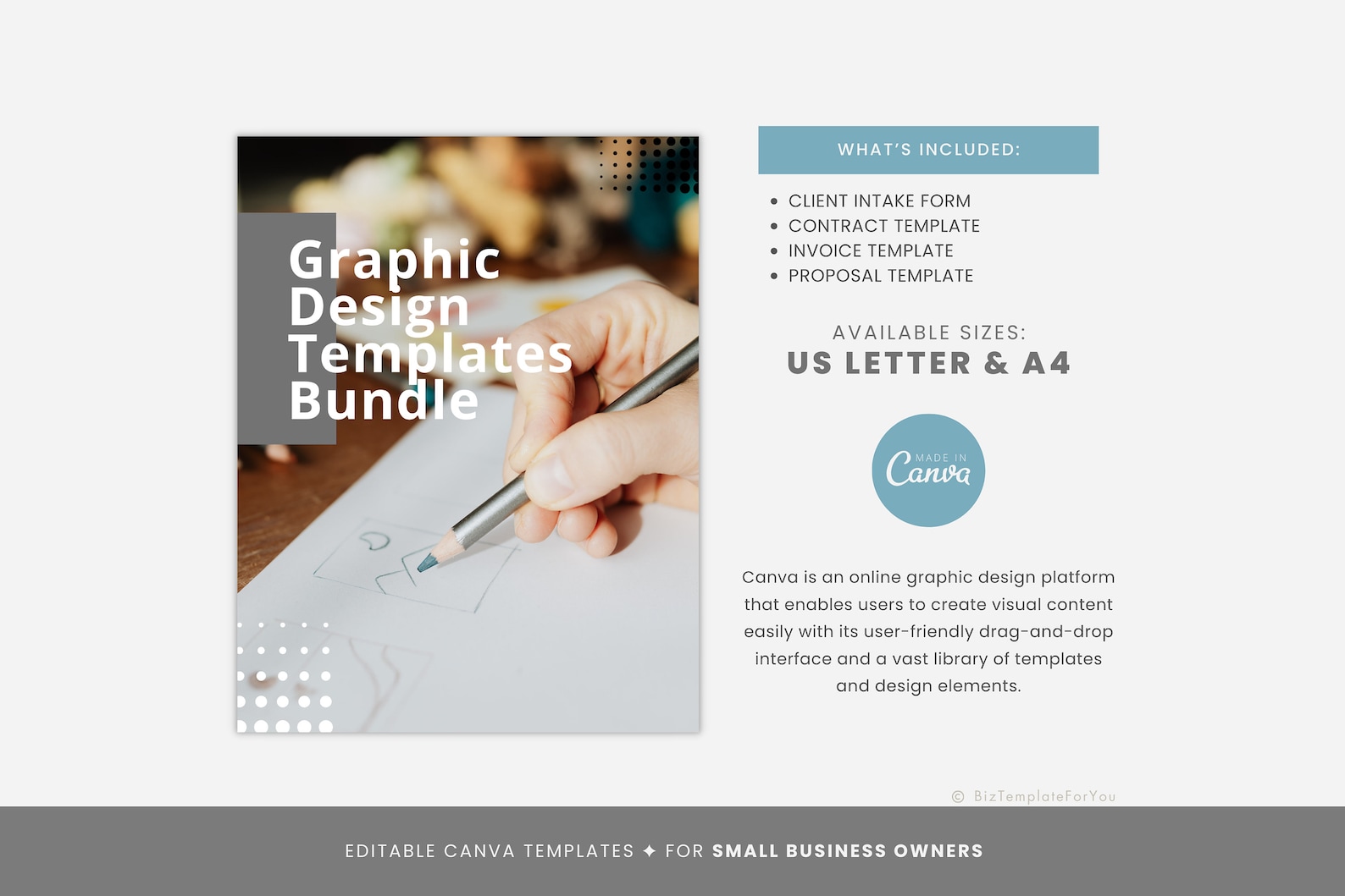 Editable Graphic Design Forms Templates Bundle, Graphic Design Service ...