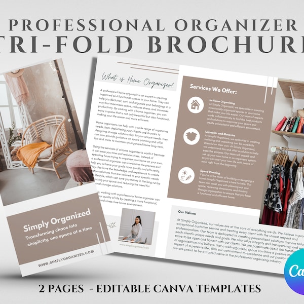 Trifold Business Card - Etsy