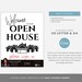 Open House Bundle Welcome Signs and Sign in Sheet Template, Real Estate ...