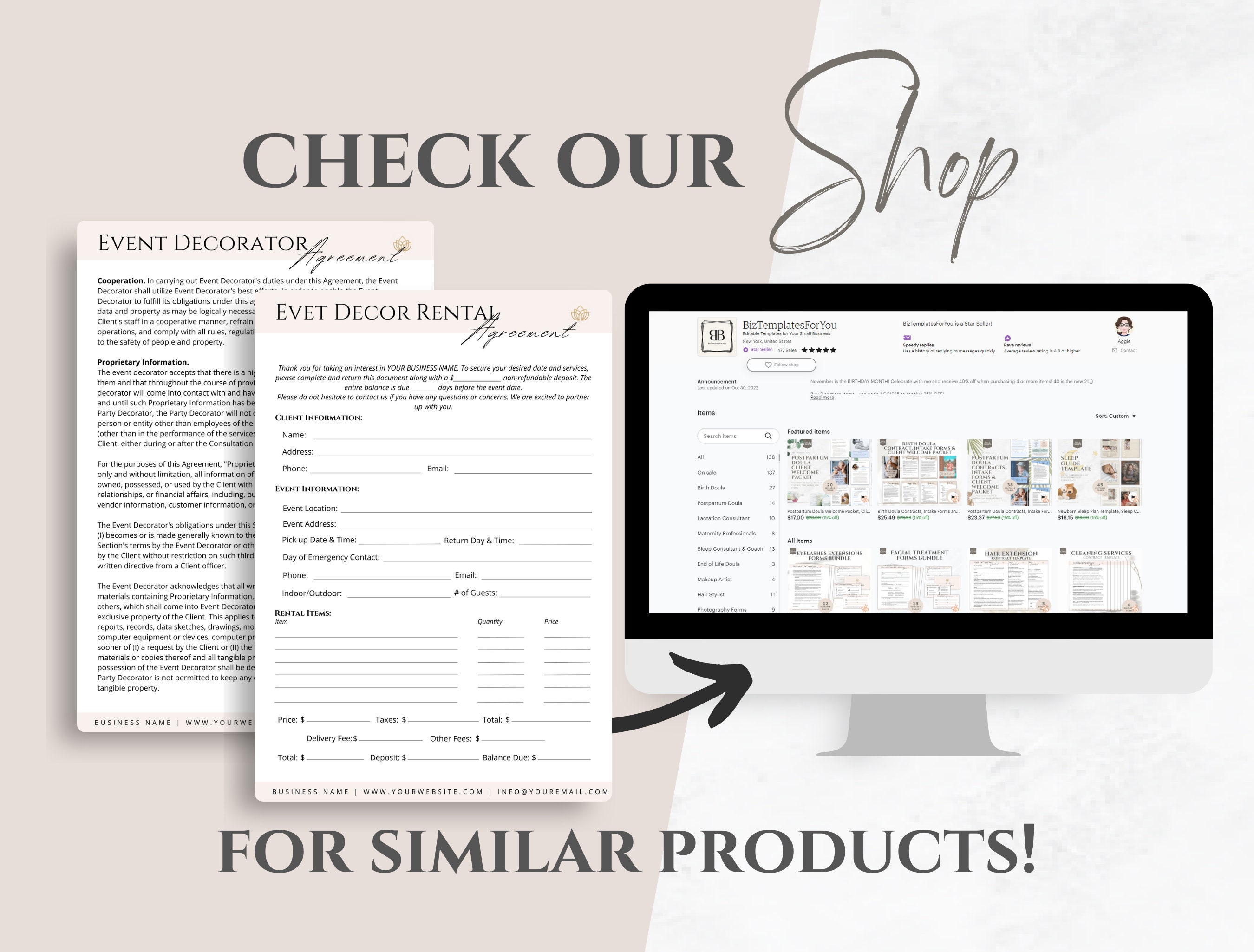 Editable Inflatable Rental Agreement Template Bounce House - Etsy