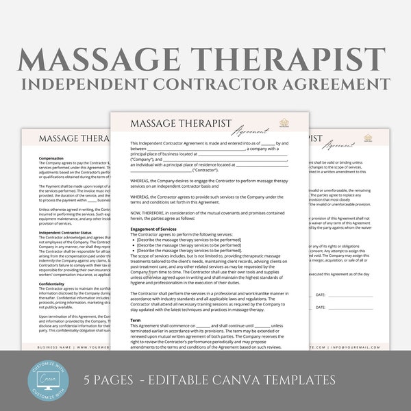 Spa Paperwork - Etsy