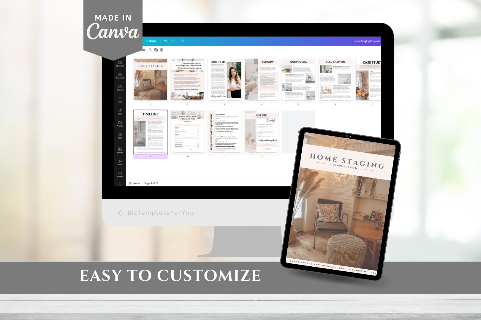 Editable Home Staging Proposal Template, Property Staging Proposal ...